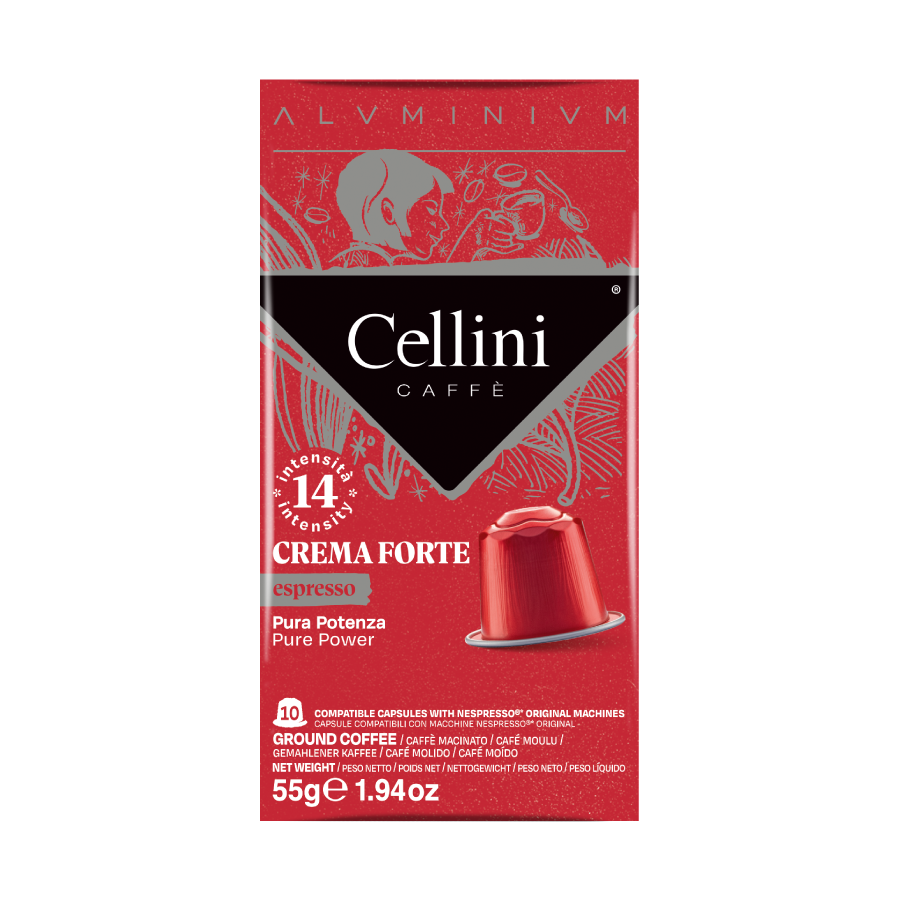 Crema Forte - Capsule Compatibili Nespresso ® - Cellini Caffè